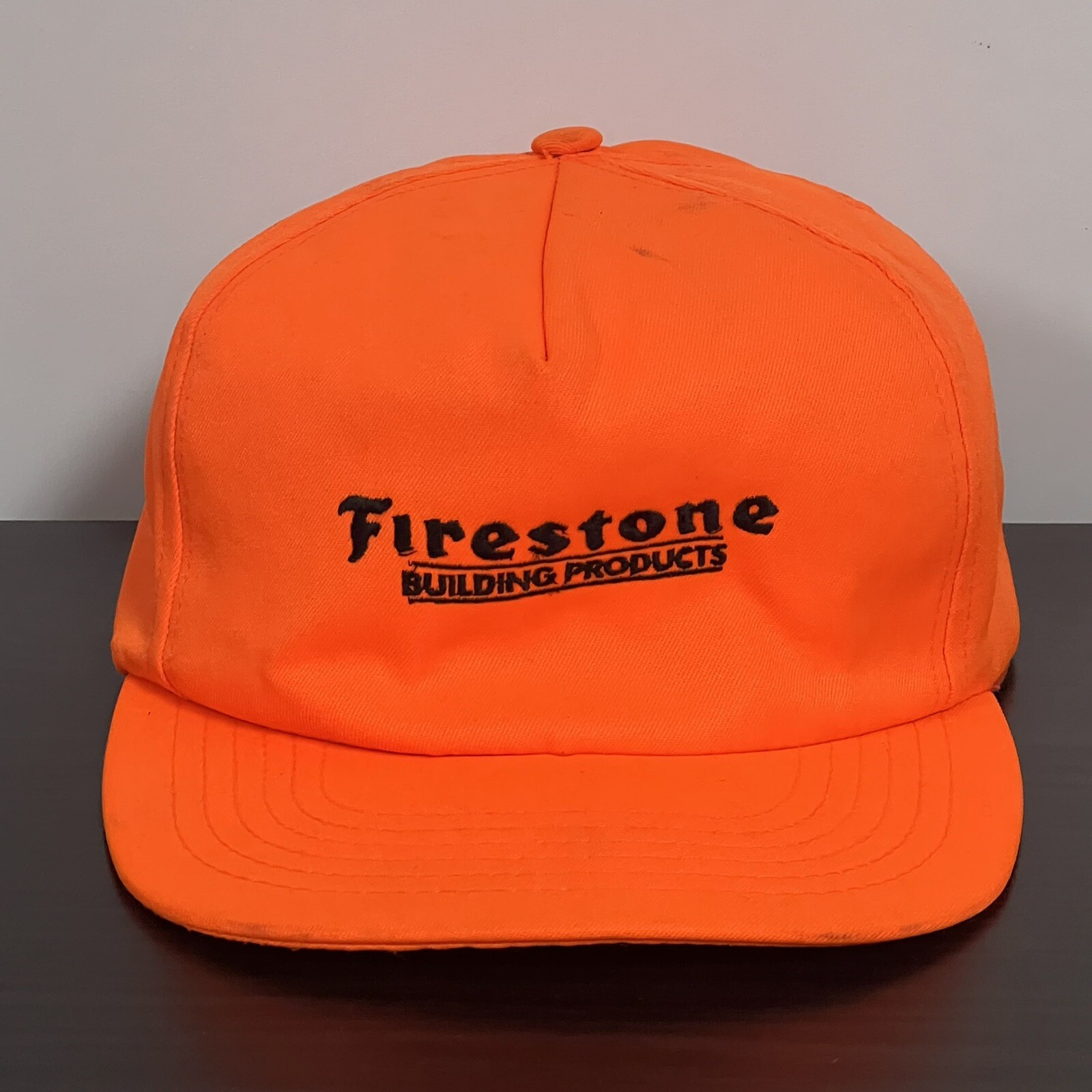 Firestone Building Products - Vintage Orange Snapback… - Gem