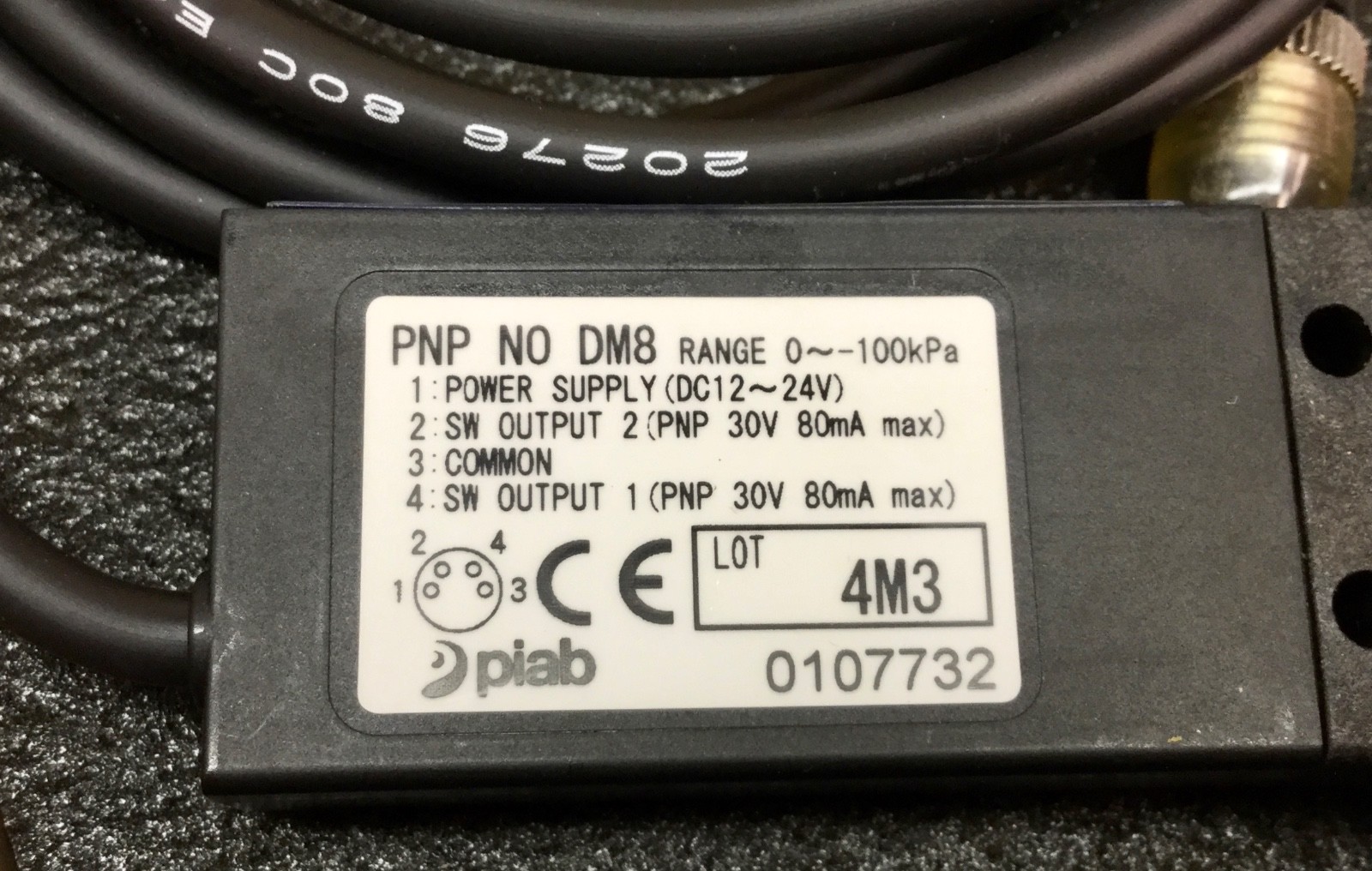 PIAB VACUUM PRODUCTS P3010.00.AE.10.AA.09 / P301000AE10AA09 () for sale ...