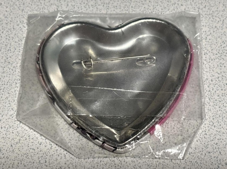 Danganronpa Junko Enoshima Heart Can Badge Mukuro Ikusaba Rare Official ...