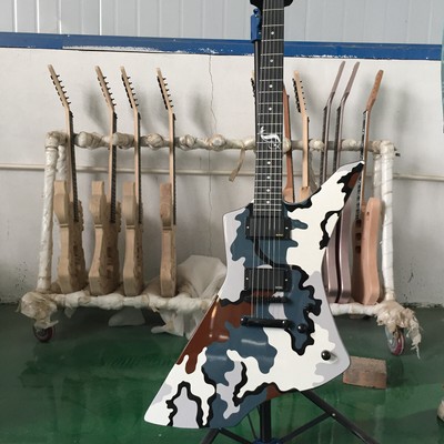 Snakebyte Explorer Electric Guitar Black Fretboard Dot&Snake Inlay HH ...