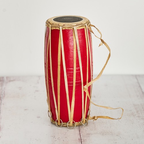 Hand Made Dholak Bhangra Dholki Drum Instrument 46cm | eBay