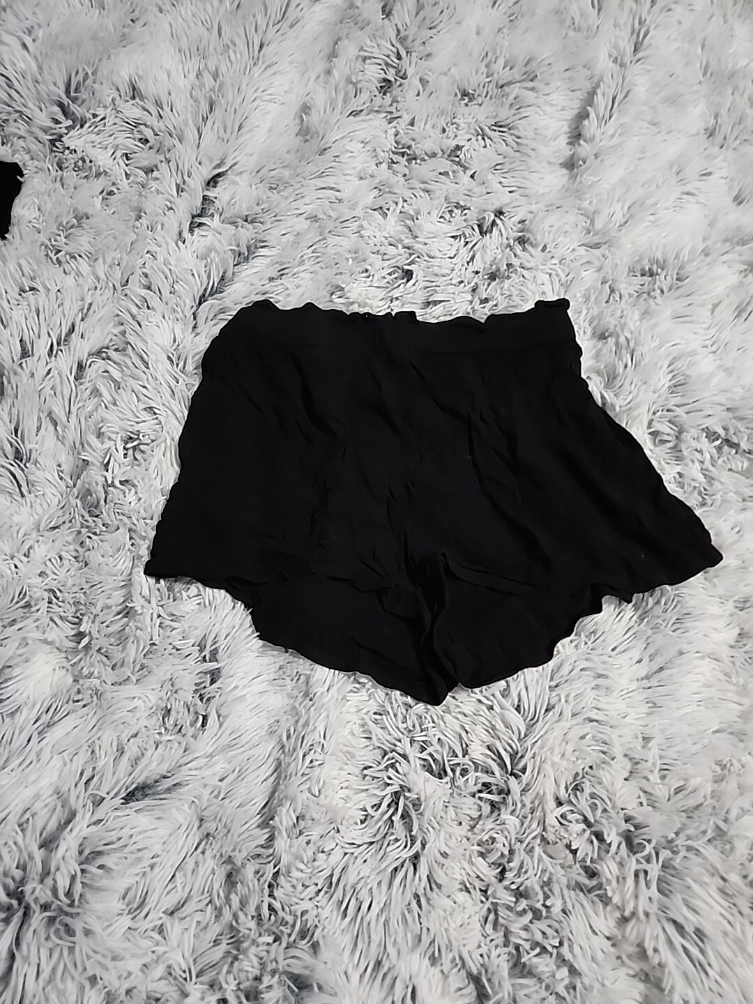 Shein S Black Flowy Shorts | eBay