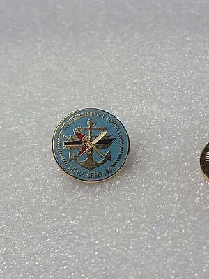 Metal Lapel Pin USN Pin Navy School US Navy Counter Insurgency School ...