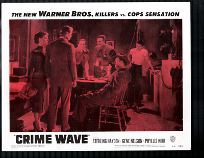 Lobby Card: Crime Wave 11"x14" Lobby Card #5 Sterling Hayden Timothy ...