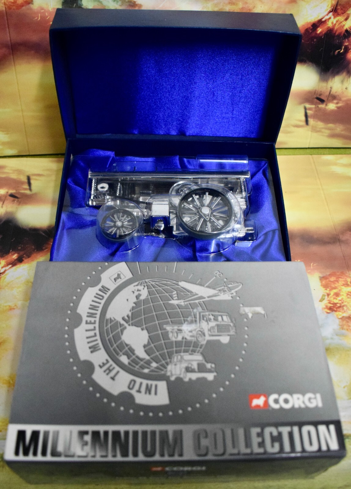 CORGI STEAM 80107 MILLENNIUM COLLECTION FOWLER B6 SUPER LION SHOWMANS ...