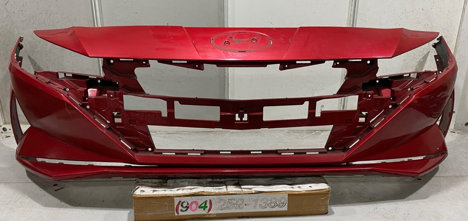 2021-2022 HYUNDAI ELANTRA SE SEL HYBRID FRONT BUMPER COVER OEM 86511 ...