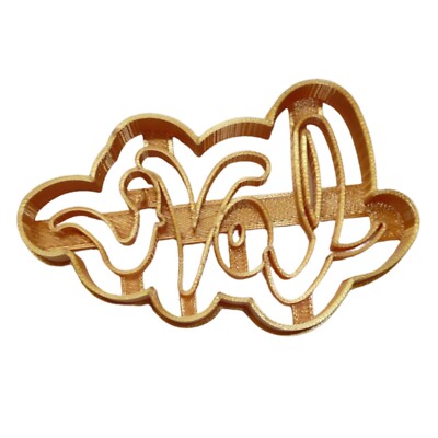 LOVE WORD CURSIVE LETTERS DETAILED COOKIE CUTTER MADE IN USA PR5057 | eBay