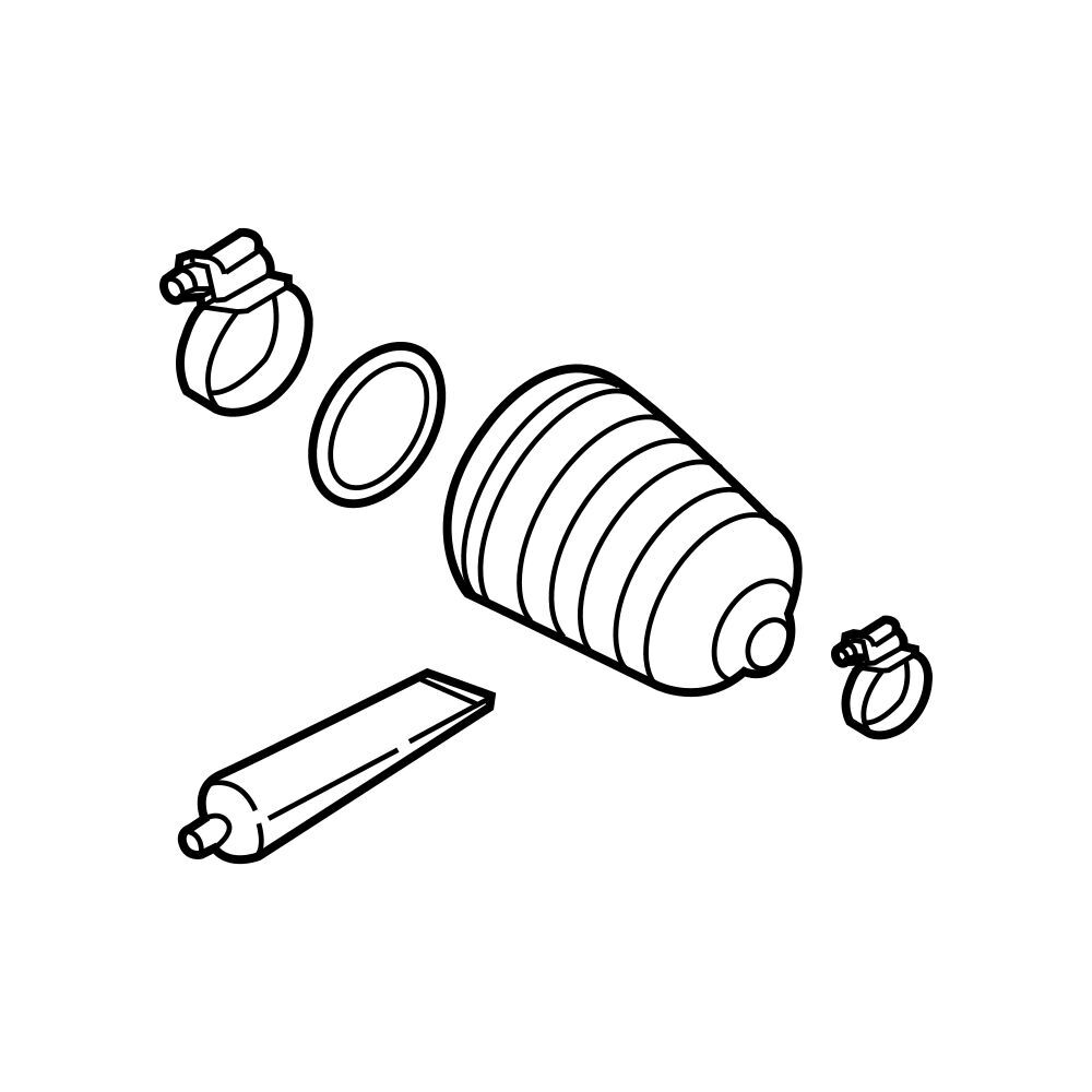 Genuine OEM CV Joint Boot Kit For BMW 31608680223 | eBay