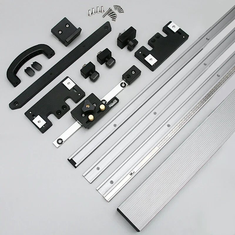 800/1000mm Woodworking Table Saw Fence System DIY Table Saw For for ...