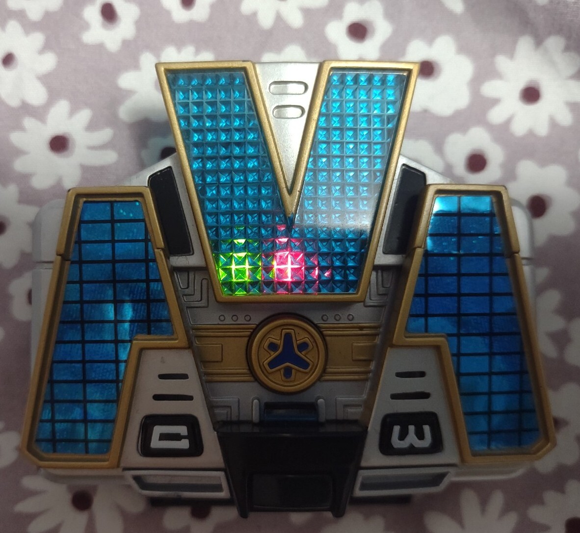 Power Rangers Lightspeed Rescue Titanium Ranger Morpher