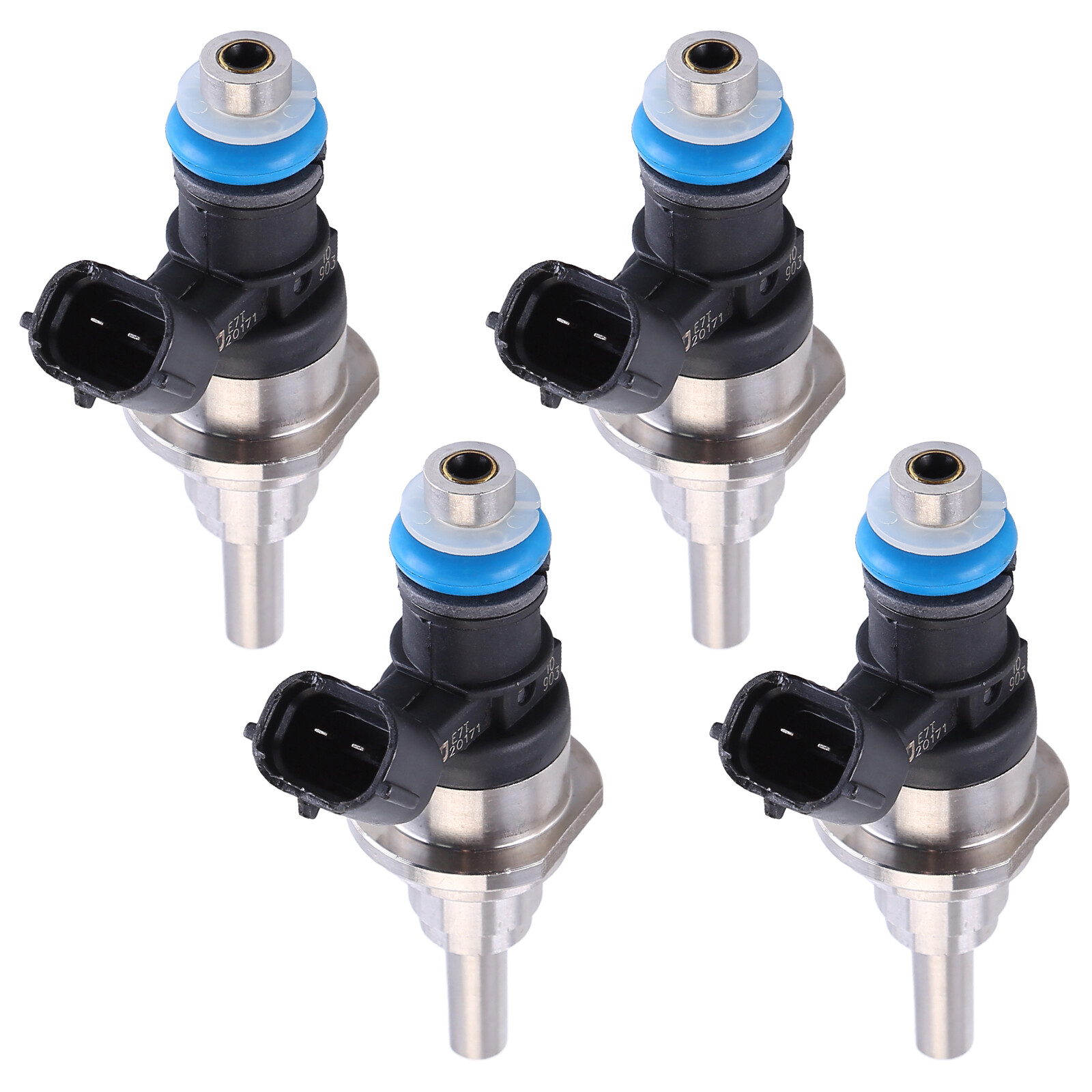 4PCS FUEL INJECTORS FOR 2006-2013 MAZDA SPEED 3 6 CX-7 TURBO 2.3L L3K9 ...