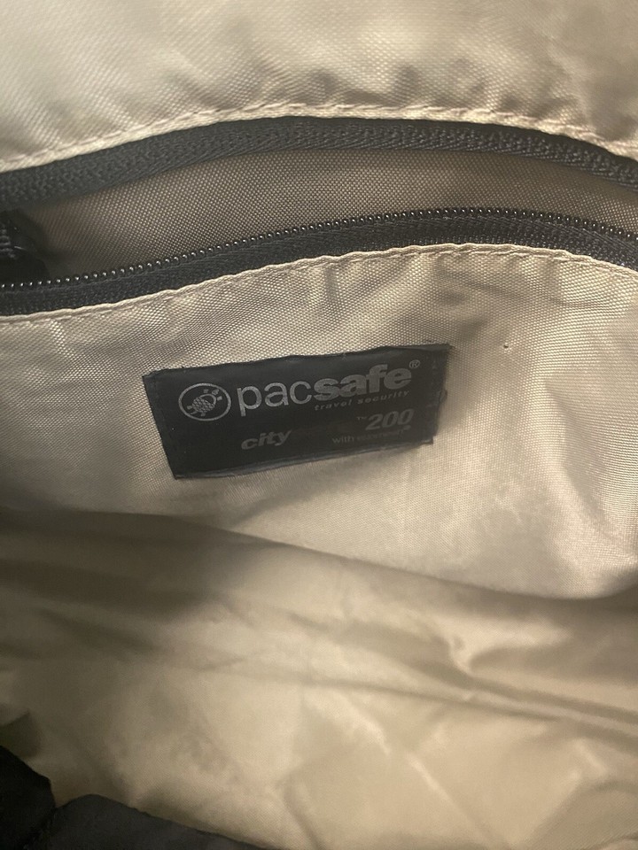 Pacsafe Crossbody Handbag Citysafe 200 Travel Security Shoulder Bag ...