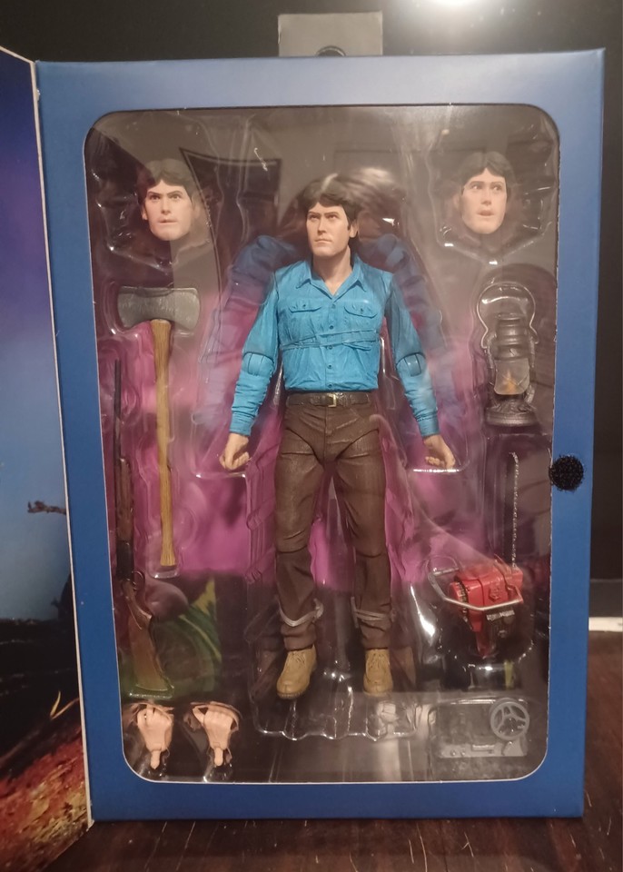 NECA The Evil Dead 40th Anniversary Ultimate Ash 7" Action Figure | eBay