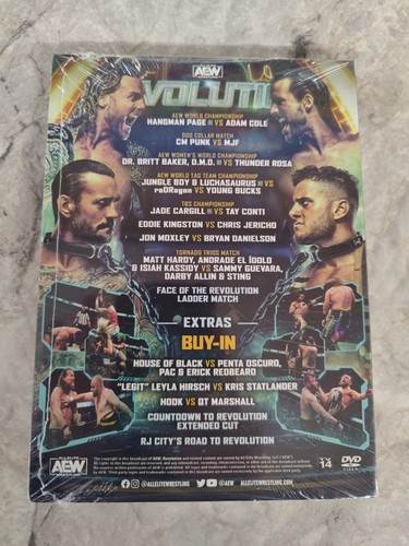AEW Revolution 2022 DVD Brand New Sealed Extremely Rare New & Sealed | eBay