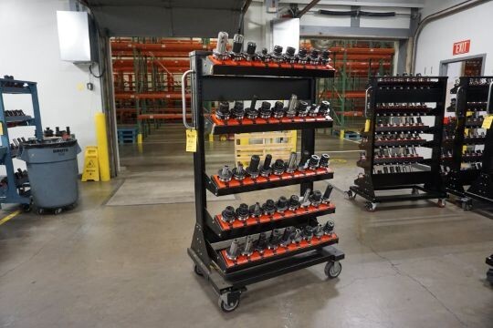 CAT50 Tool holders heavy duty rack. Fit 45 tool holders . Perfect ...