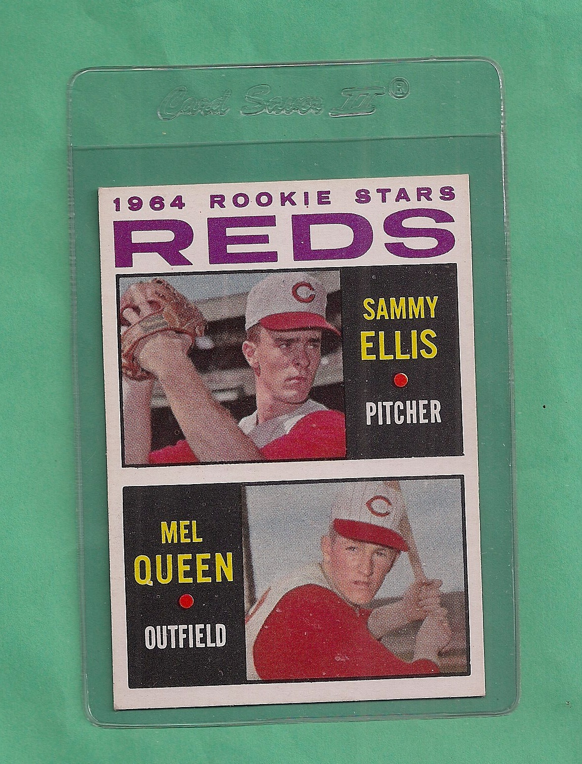 1964 Topps - 1964 Rookie Stars Mel Queen, Sammy Ellis #33 for sale ...