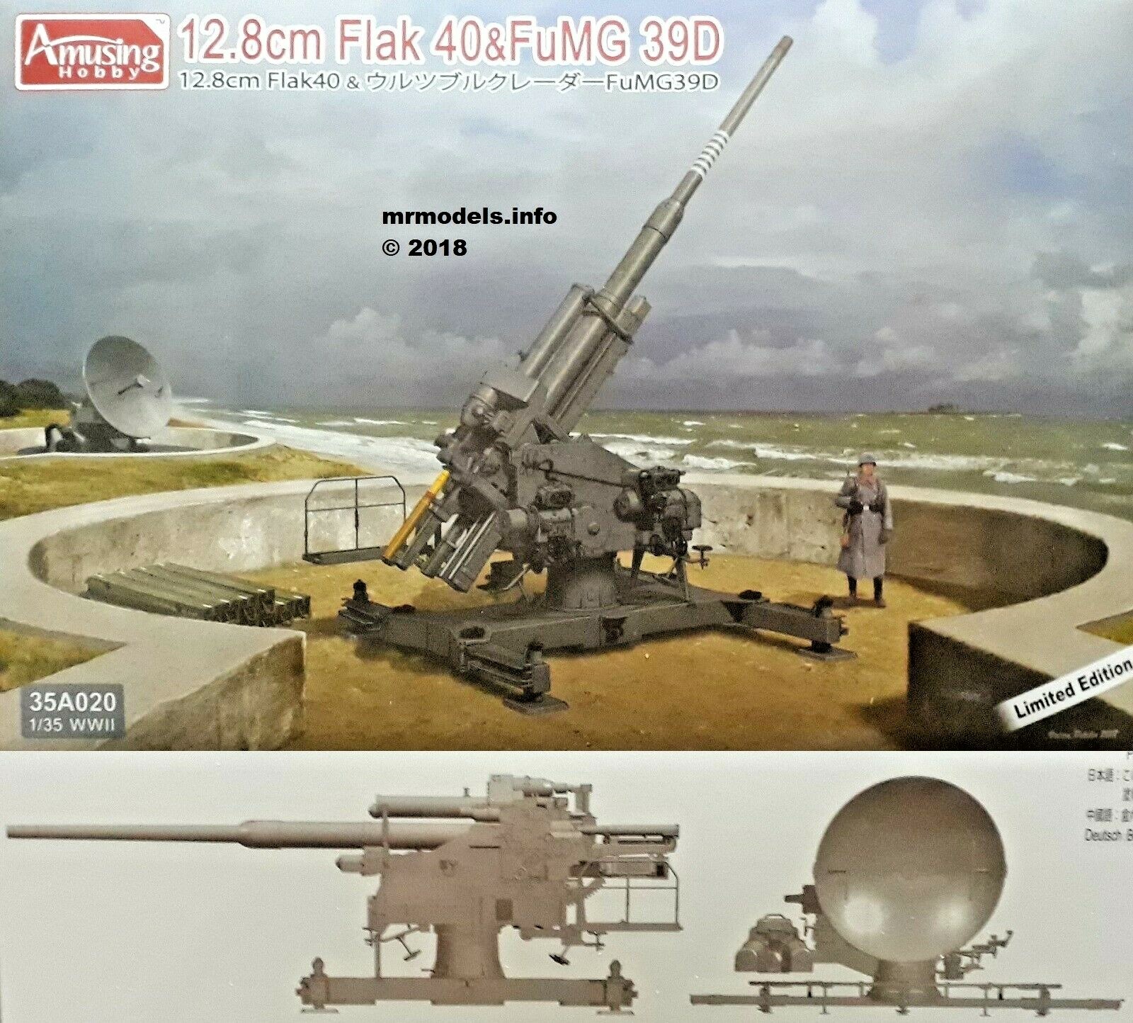 Amusing Hobby 1/35 Tank Military Vehicles WWII New Plastic Model Kit 1 ...