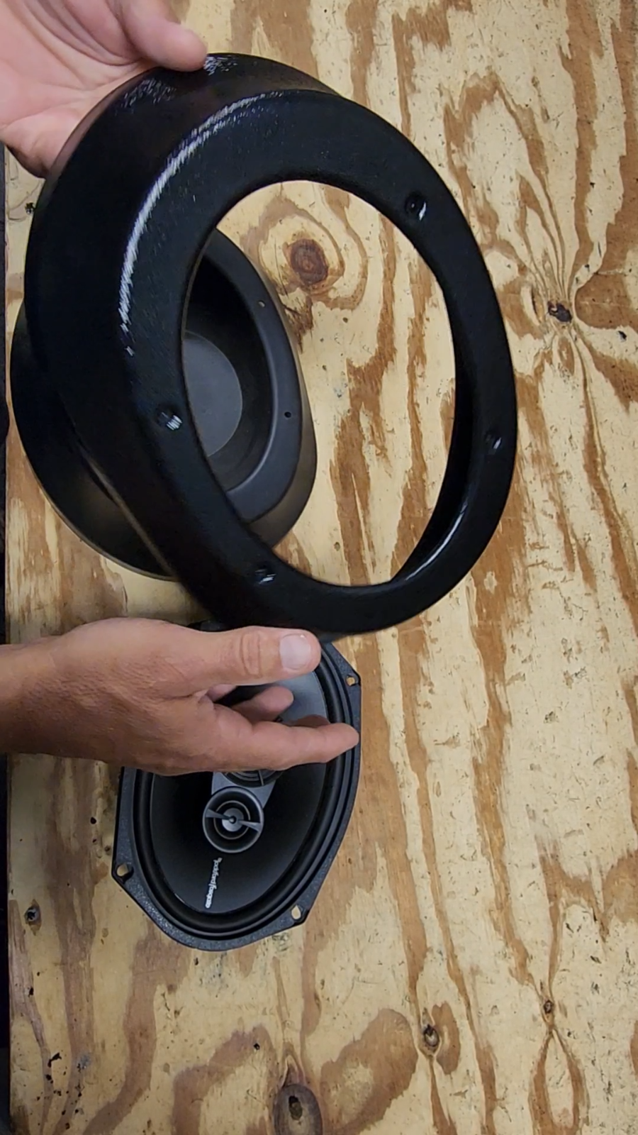 6 x 9 Speaker Pod Adapter Spacer Box Mount Rear Deck - MADE IN THE USA ...