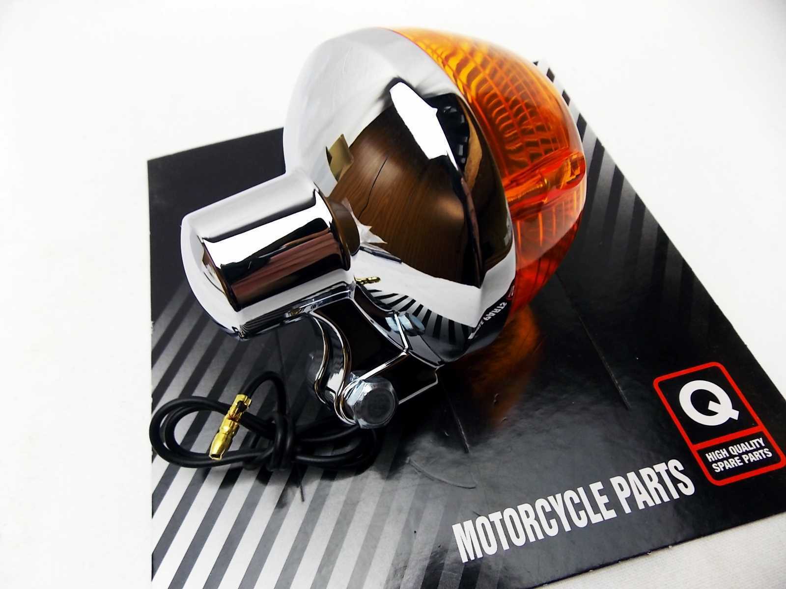 HONDA MT250 74-76 JBS TURN SIGNAL INDICATOR SET LEFT RIGHT FRONT REAR ...