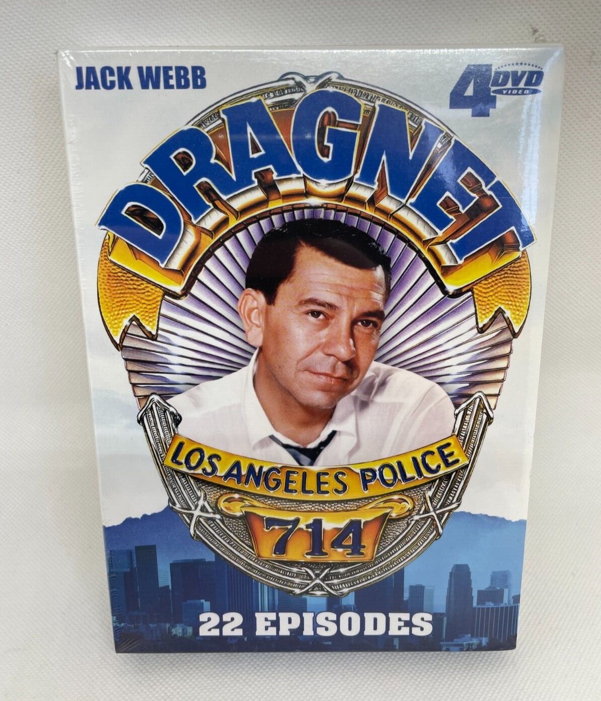 Dragnet: 22 Episodes (DVD, 2011, 4-Disc Set) B&W Brand New, Sealed ...