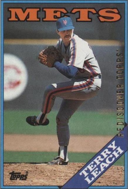 2017 Topps - Rediscover Topps Buybacks Terry Leach #1988-457 Gold for ...