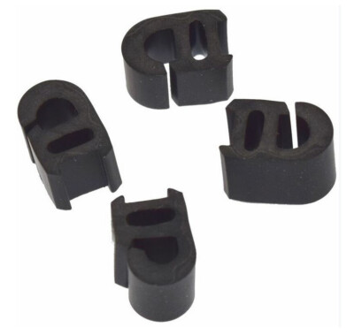 4X UNIVERSAL Pan Support Stand Feet Gas Hob Buffer Cooktop Grate Rubber ...