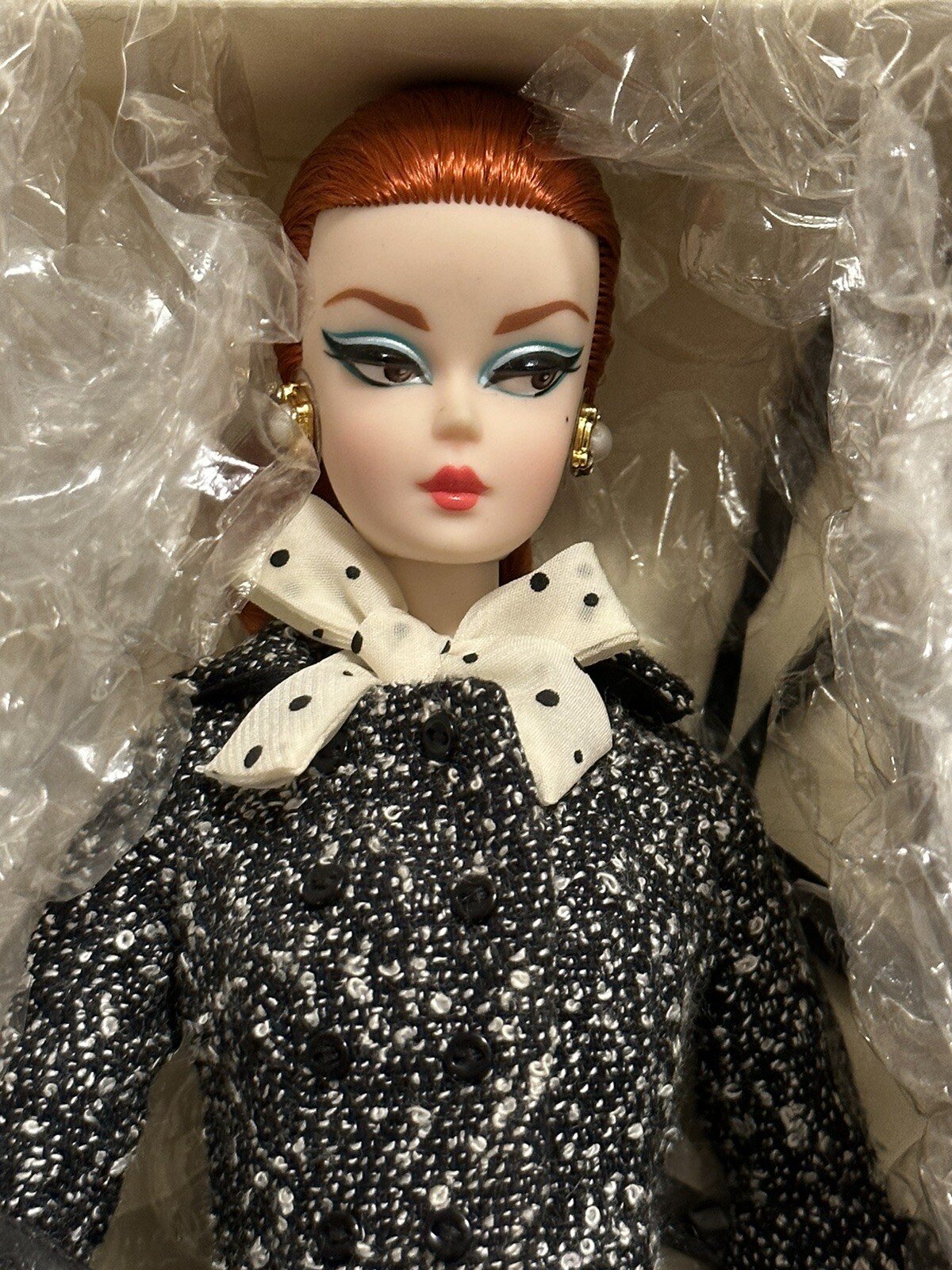 BLACK & WHITE TWEED SUIT SILKSTONE BARBIE - MINT- Fashion ~ Gold Label ...
