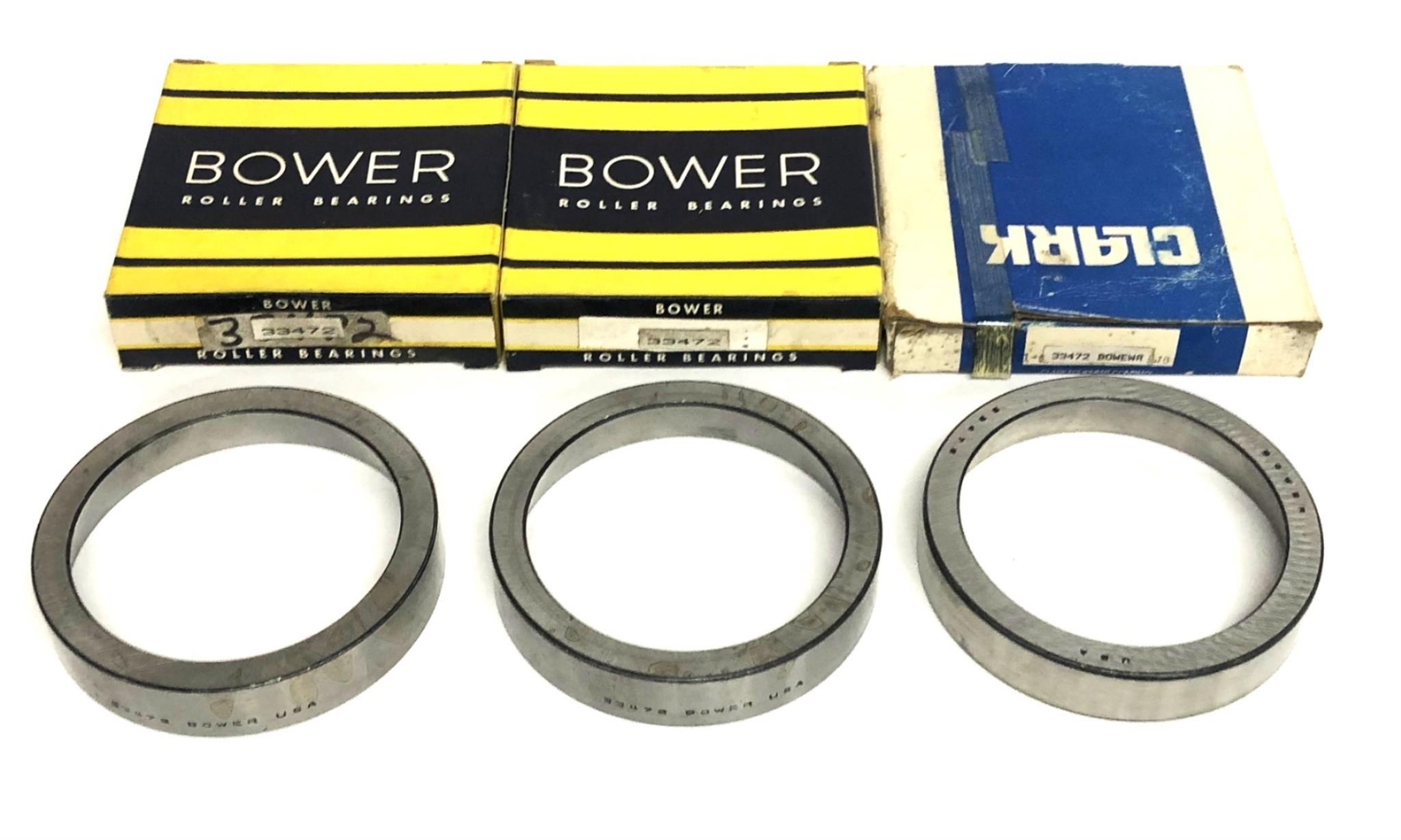 Bower Tapered Roller Bearing Cup 33472 [Lot of 3] NOS | eBay