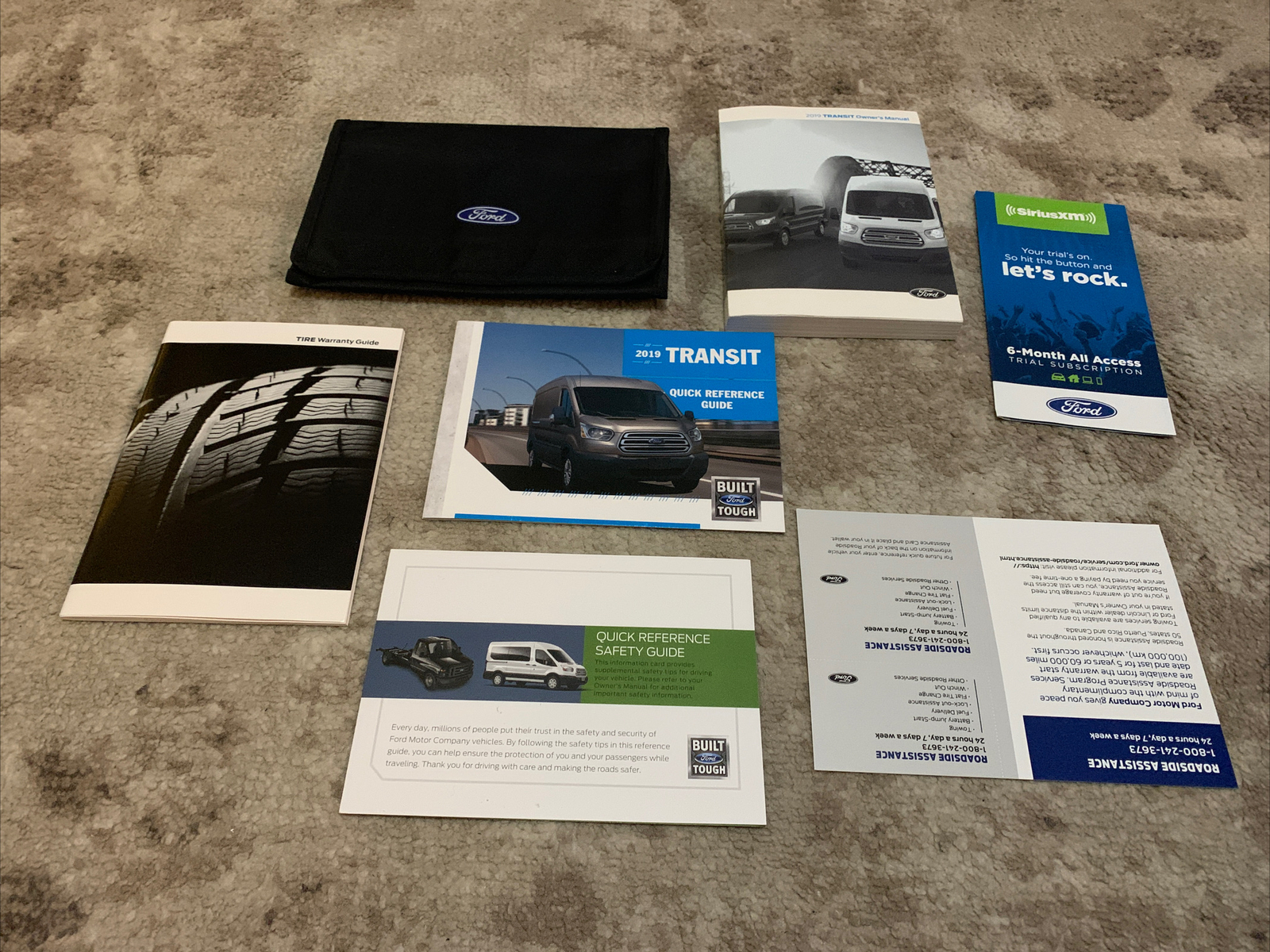 2019 Ford Transit Owners Manual With Case OEM Free Shipping | eBay
