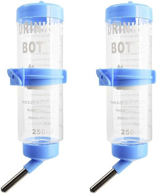 2X Pet Guinea Pig Rabbit Hamster Rat Drinker Drinking Water Bottle ...