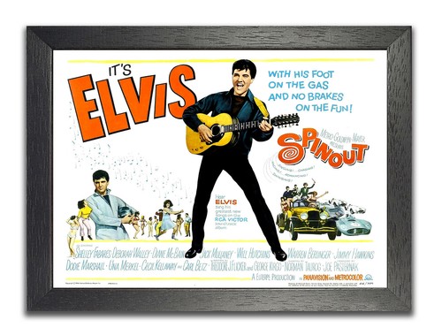 Elvis Spin Out Musical Film Advert Poster Presley Retro Music Star ...