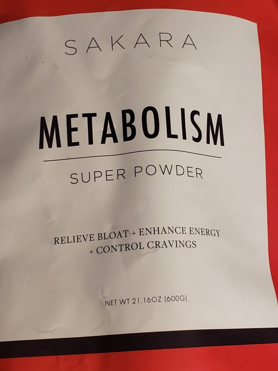 Sakara Metabolism Super Powder - 30 Serv - Relieve Bloat + Energy ...