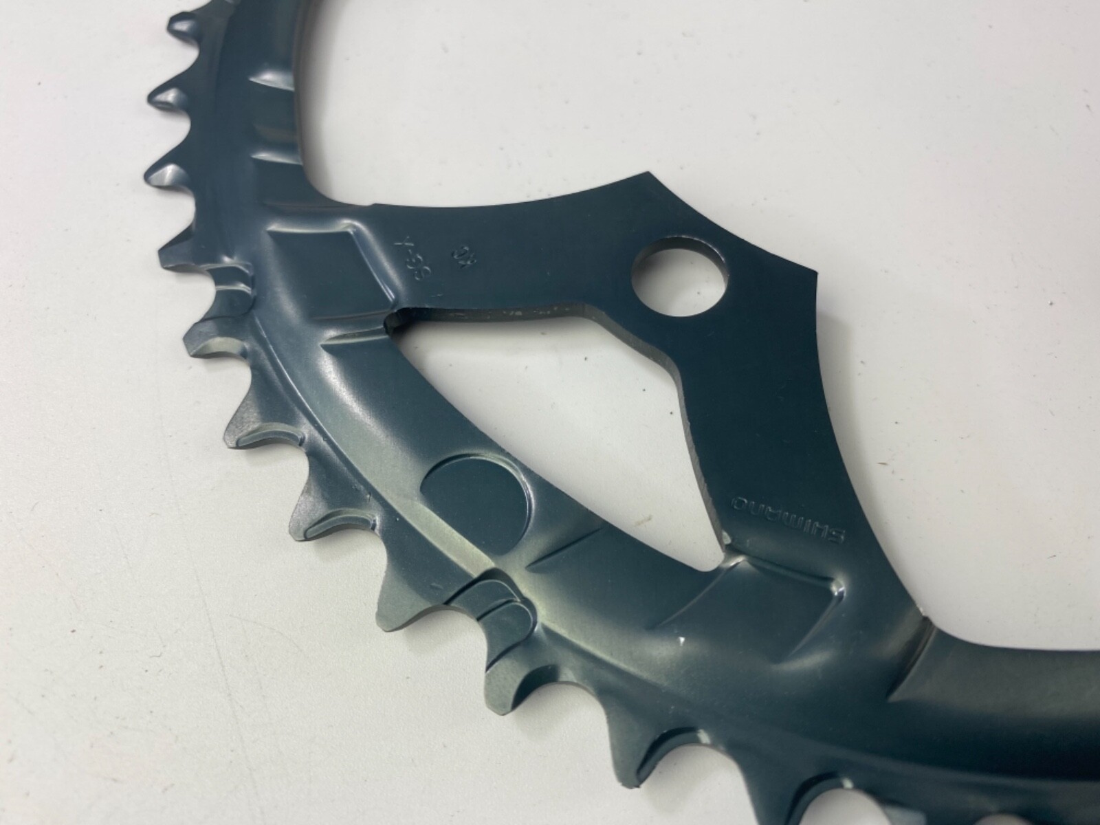 Vintage Shimano MEGA DRIVE TRAIN Chainring 48T 128mm BCD 4 Arm JAPAN SG ...