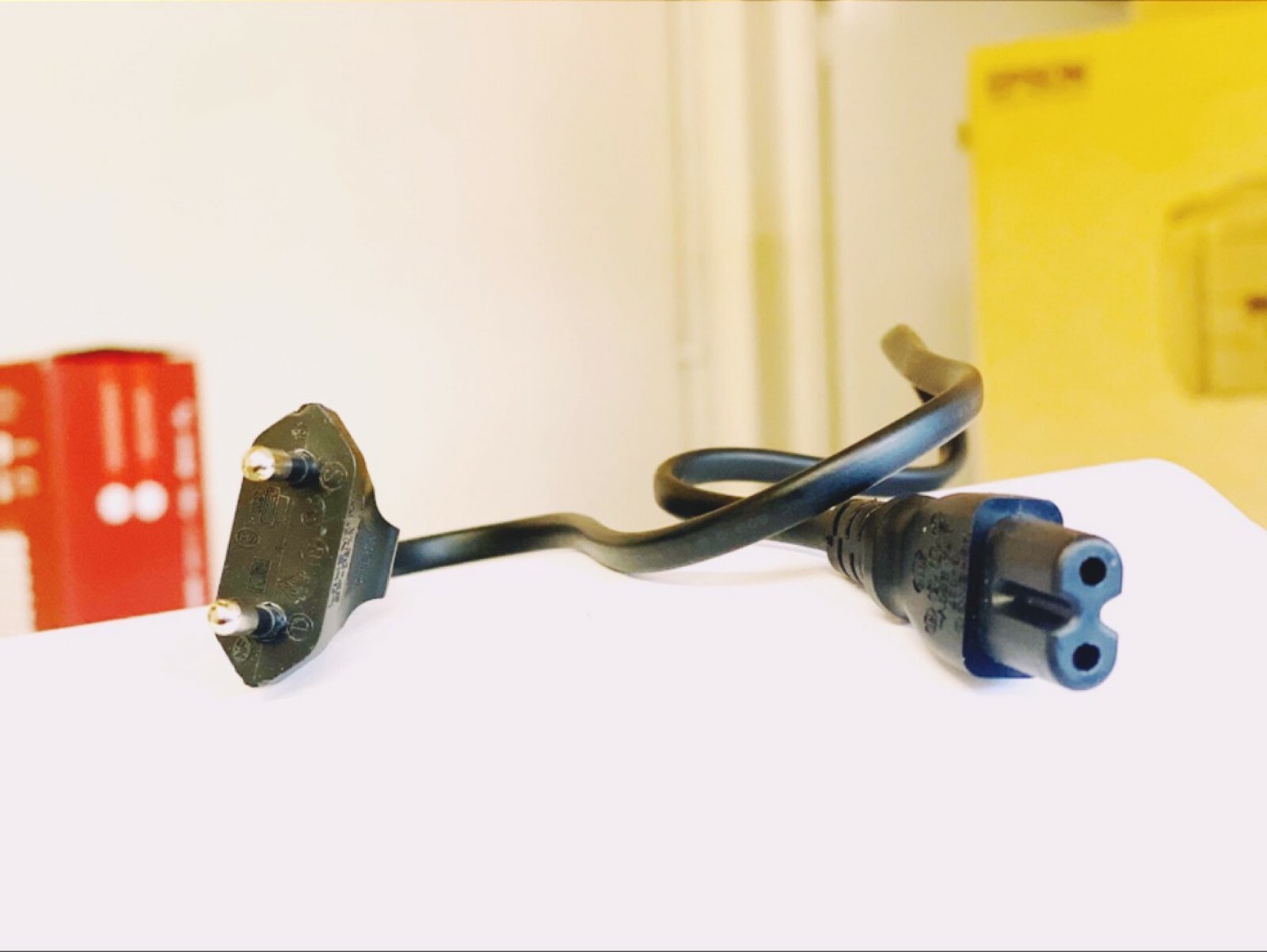 I-SHENG SP-021A AC Power Supply Cable 2 Pin 2-Prong (EU) 2.5A. 250V | eBay