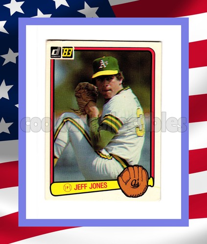 ⚾️ Donruss 1983 - #651 - Jeff Jones - Oakland Athletics ⚾️ | eBay