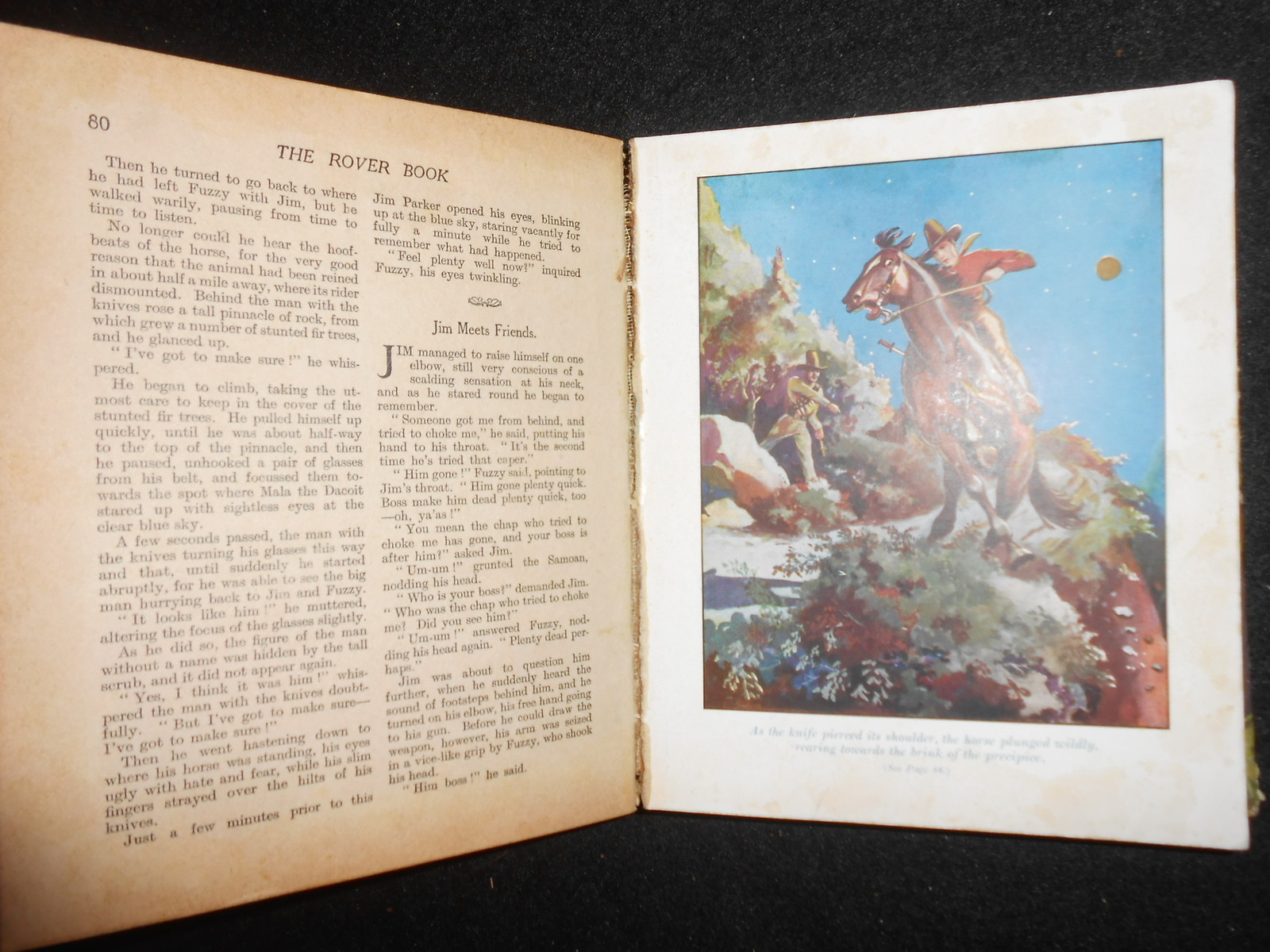 The Rover Book for Boys (1939) Vintage D C Thomson Children's Adventure ...