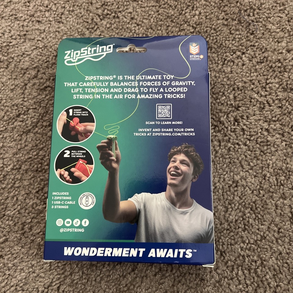 ZipString Bodacious Blue Wonderment Awaits 3 Strings New | eBay