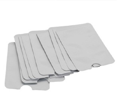 100x HIGH LEVEL RFID Blocking Credit Card Sleeve Protector Shield ...