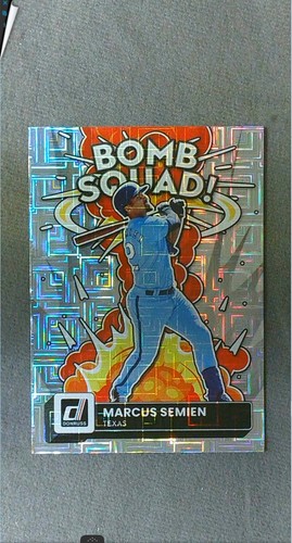 2022 Donruss Bomb Squad Vector #4 Marcus Semien Rangers | eBay