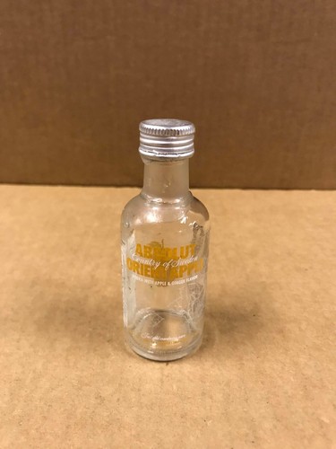 Vintage Absolute Orient Apple Vodka Empty Mini Bottle | eBay