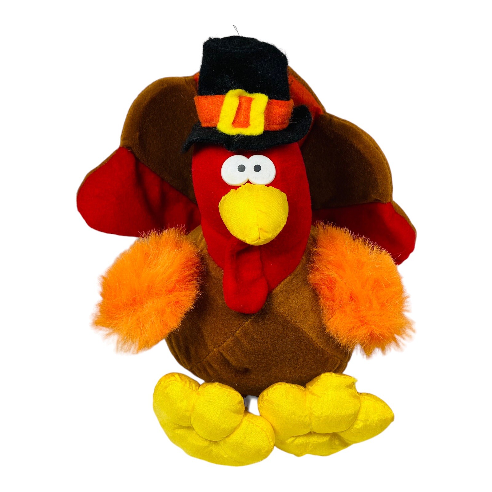 Thanksgiving Turkey Plush Gibson Greetings Stuffed Animal Toy Decor ...