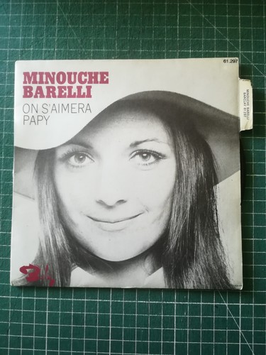 LA047 45T - Minouche Barelli - on s'aimera - Papy | eBay