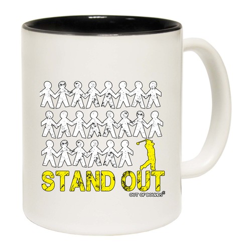 Golf Oob Stand Out Golfer GIFT BOXED Funny Mugs Novelty Coffee Mug Cup ...