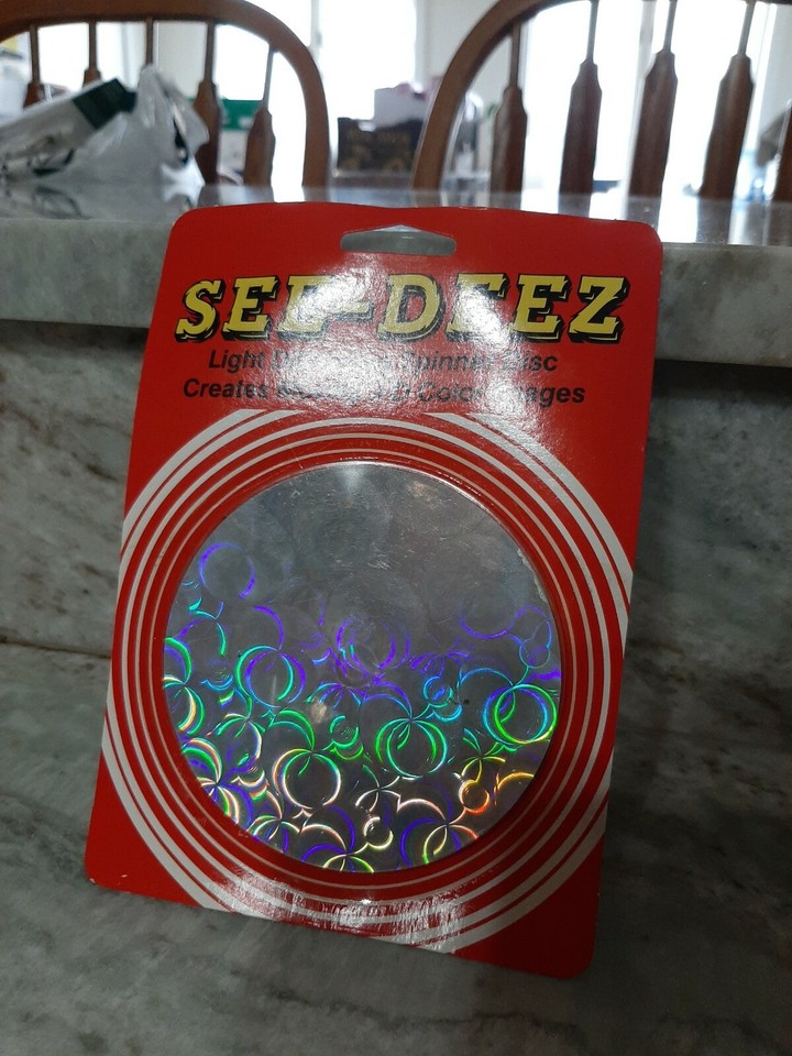 See-Deez Light Diffracting Spinner Disc (Vintage )RARE #9-BRAND NEW ...
