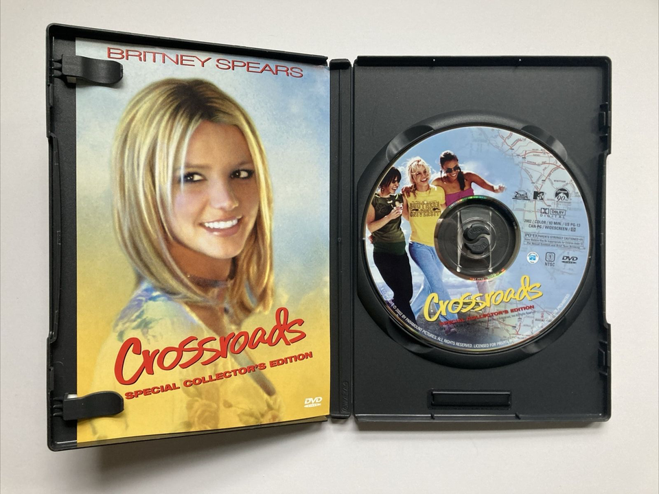 Crossroads DVD - Special Collector's Edition - Britney Spears - Very ...