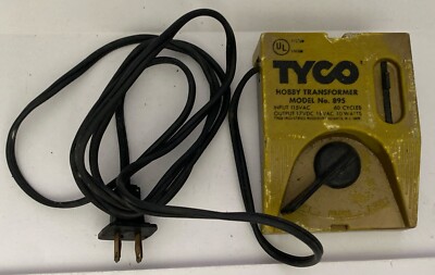 TYCO HOBBY TRANSFORMER TRAIN POWER SUPPLY HO SCALE MODEL NO. 895 - MADE ...