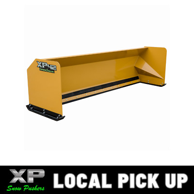 12' XP42 LOADER Snow pusher boxes backhoe snow plow Express Steel LOCAL ...
