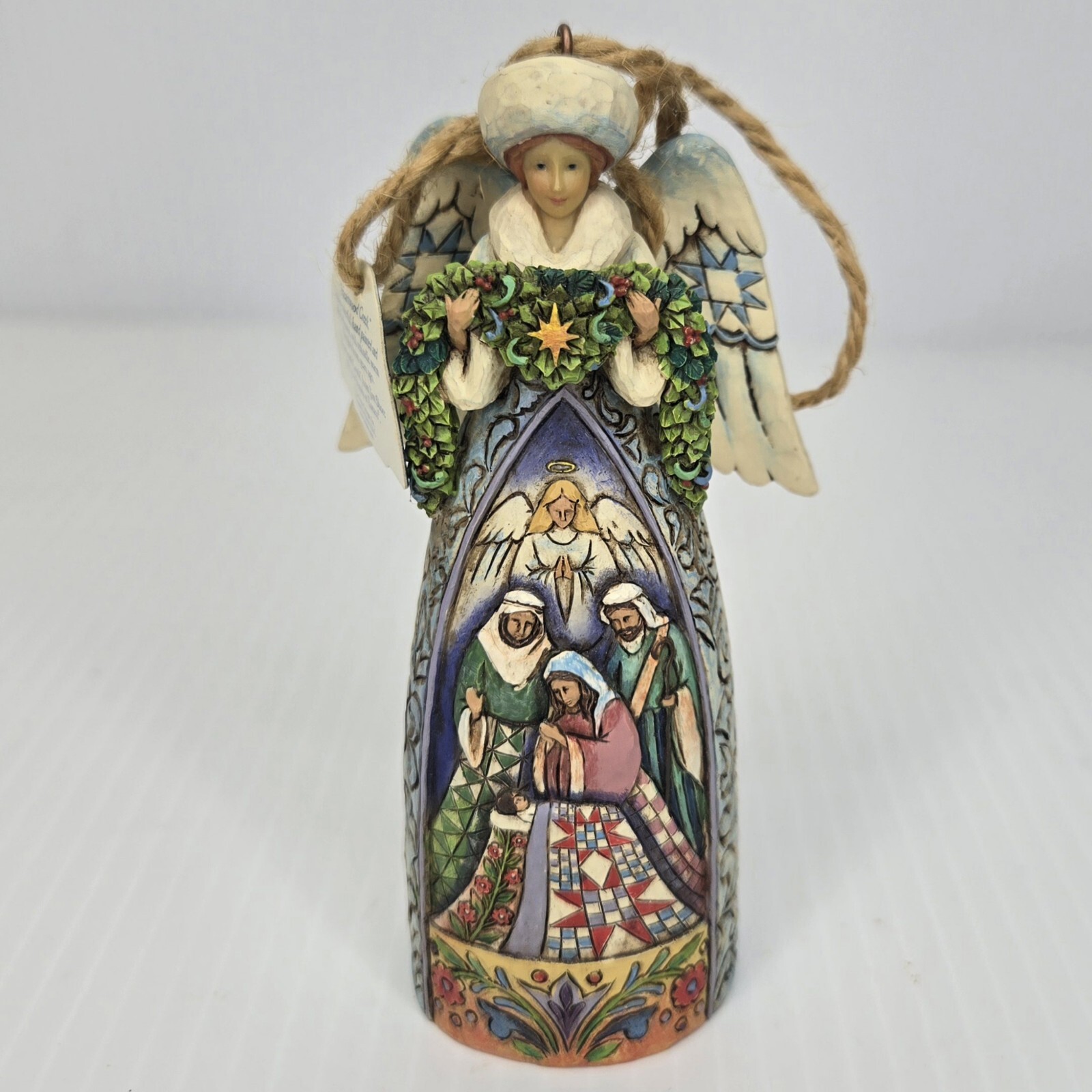 Jim Shore Winter Angel Nativity Scene Heartwood Creek 2007 #S4008992 ...