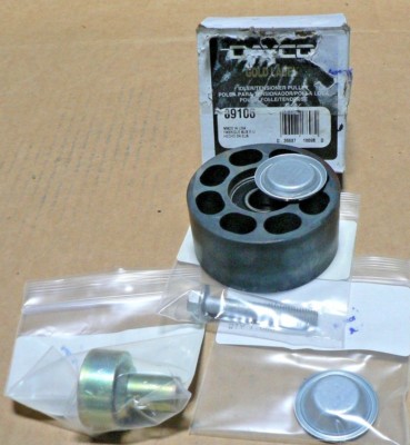 DAYCO 89106 GOLD LABEL DRIVE Idler Pulley HD TENSION PULLEY W/ HARDWARE ...