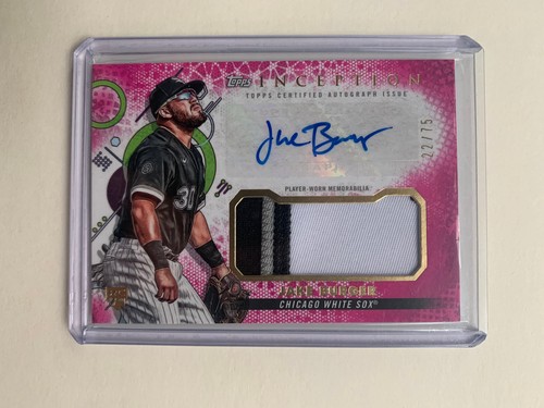 2022 Topps Inception - Autograph Patch Rookie Card - Jake Burger - 22/ ...